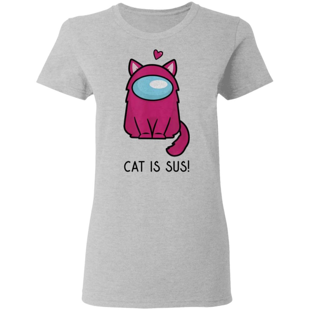 Among us cat is sus shirt - Bucktee.com
