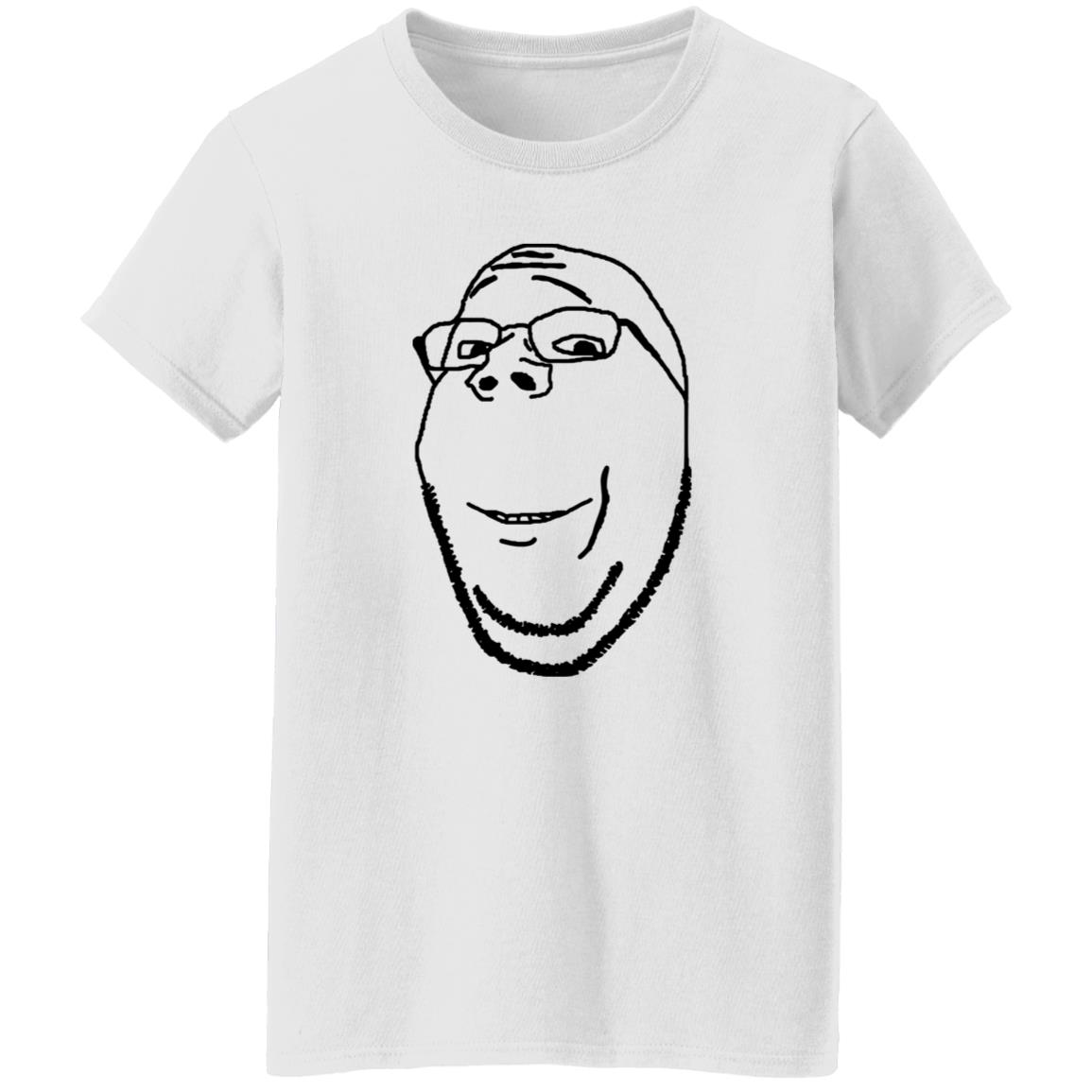 Smiling Wholesome Wojak Soyjak Shirt - Bucktee.com