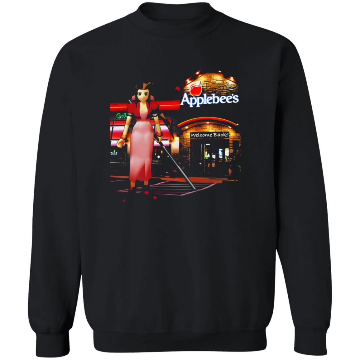 Advent Children My Aerith Applebee’s Welcome Back Shirt - Bucktee.com