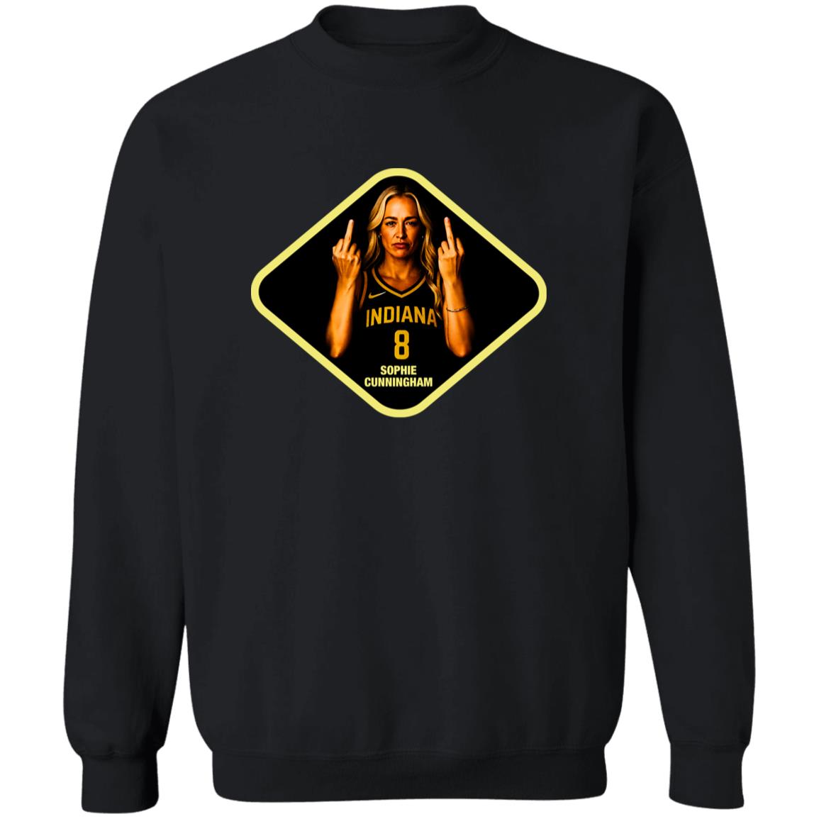 Sophie Cunningham Middle Finger Indiana Fever Shirt - Bucktee.com
