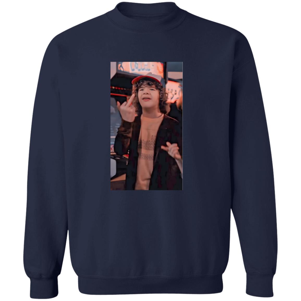 Dustin Henderson Stranger Things Middle Finger Shirt - Bucktee.com