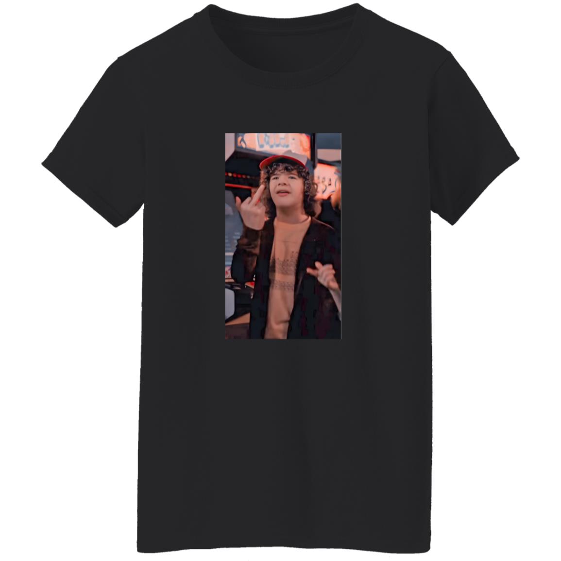 Dustin Henderson Stranger Things Middle Finger Shirt - Bucktee.com